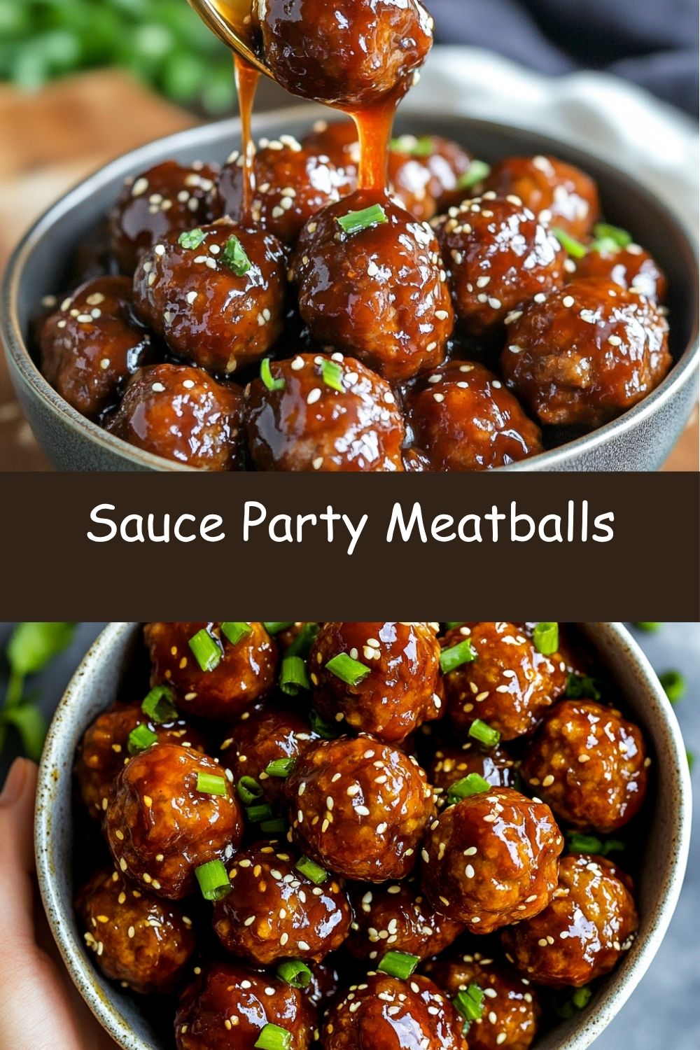 Sauce Party Meatballs - Glow & Glaze