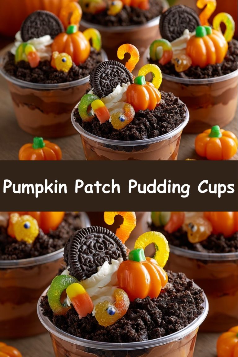 Pumpkin Patch Pudding Cups - Glow & Glaze
