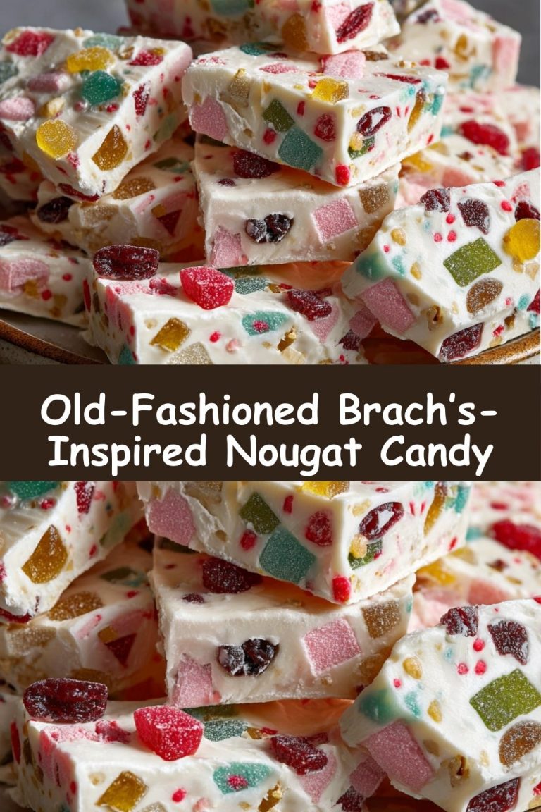 Old-Fashioned Brach’s-Inspired Nougat Candy - Glow & Glaze
